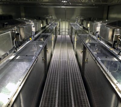 Bin Storage Systems | Bottle Conveyor Storing Systems | Conveyors