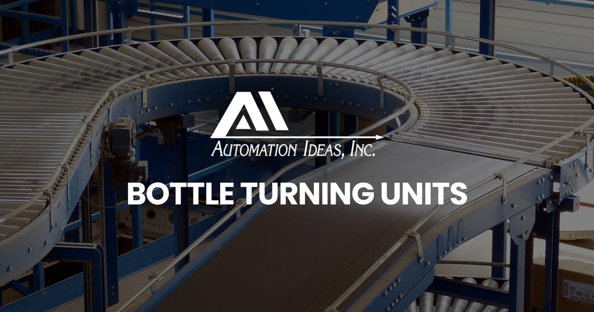 Bottle Turners | Container Conveyors | Material Handling Conveyor
