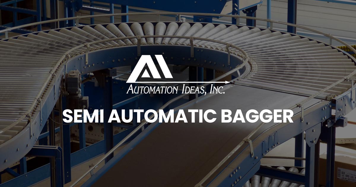 Semi Automatic Bagger | Semiautomatic Bagging Machines | Packaging