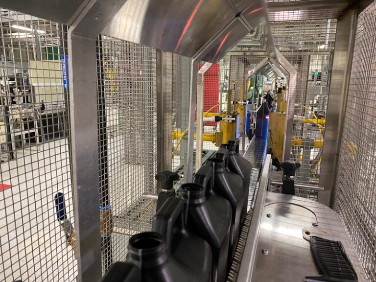 Bottle Flame Treater | Flame Treating Plastic & Glass Containers